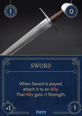 Sword (Judge Frollo by Villa) | Disney Villainous Homebrew Wiki | Fandom