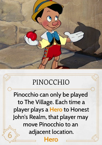 Pinocchio (Honest John) | Disney Villainous Homebrew Wiki | Fandom