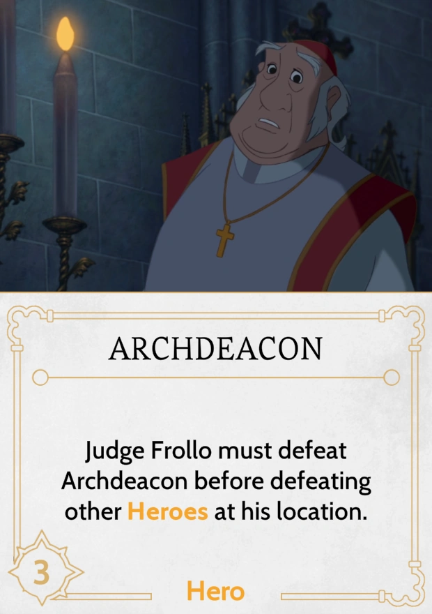Archdeacon (Judge Frollo by FailureFactory) | Disney Villainous Homebrew Wiki | Fandom
