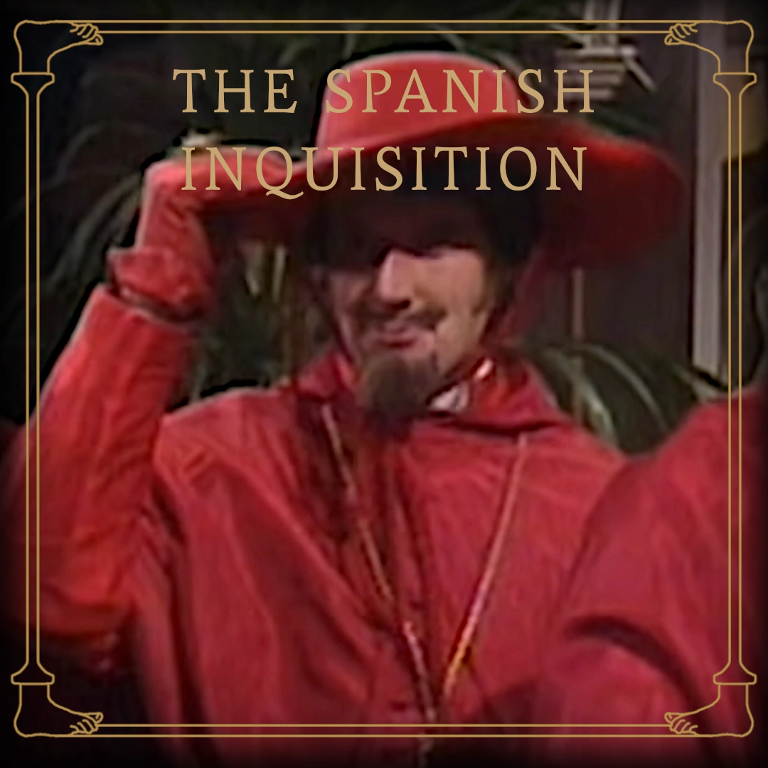 Spanish Inquisition Gif