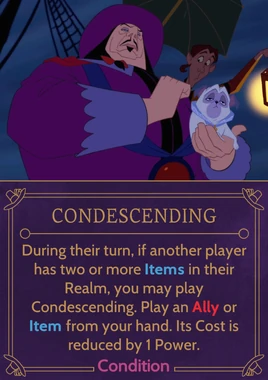 Condescending | Disney Villainous Homebrew Wiki | Fandom