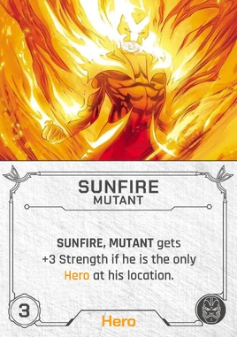 Sunfire, Mutant | Disney Villainous Homebrew Wiki | Fandom