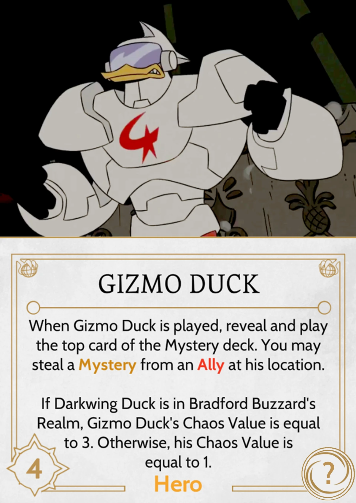 Gizmo Duck | Disney Villainous Homebrew Wiki | Fandom