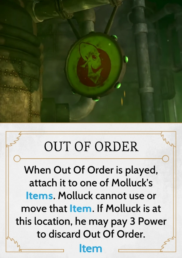 Out Of Order (Molluck) | Disney Villainous Homebrew Wiki | Fandom