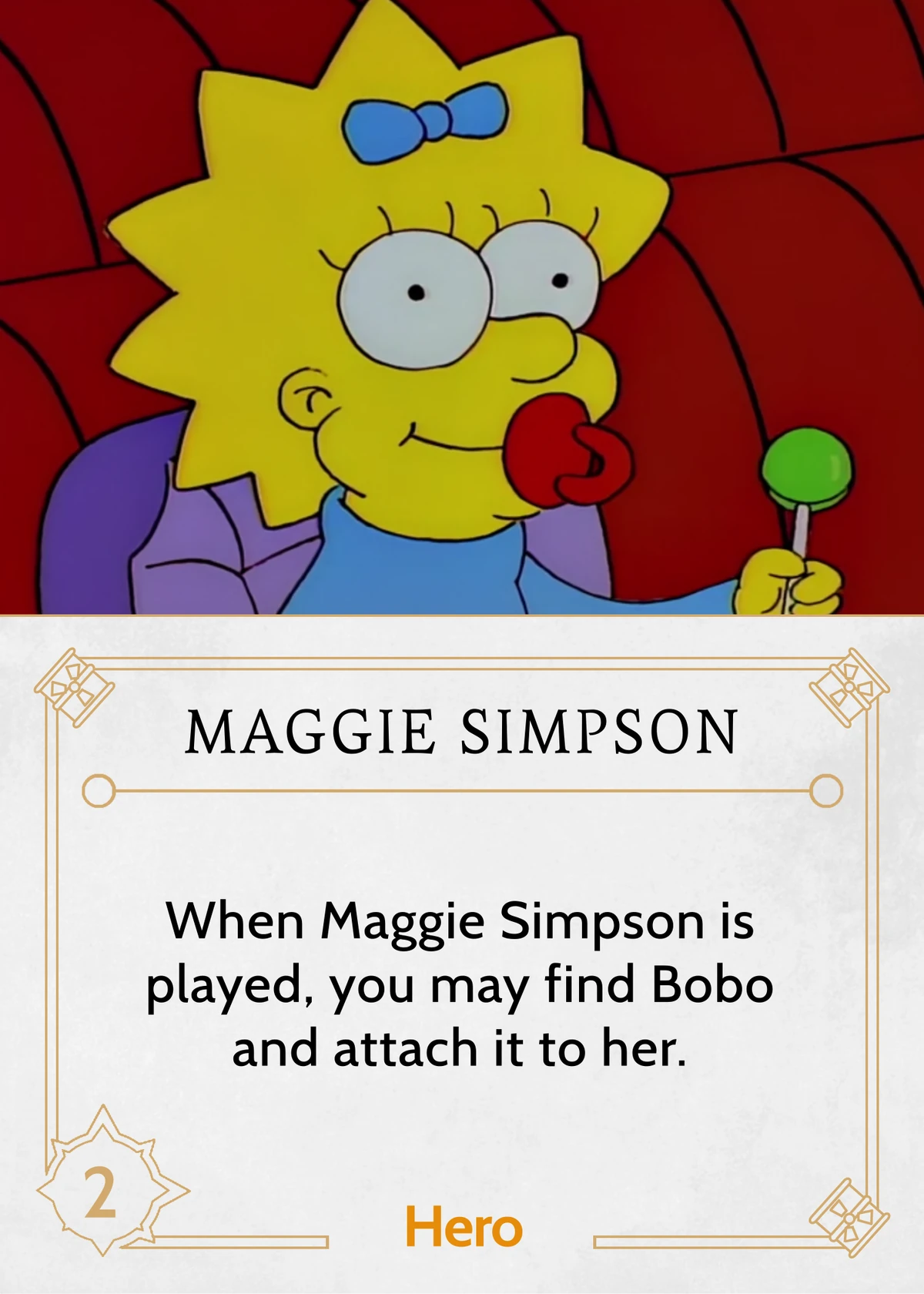 Maggie Simpson | Disney Villainous Homebrew Wiki | Fandom