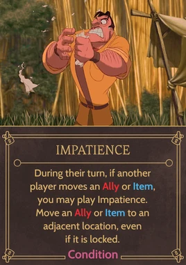 Impatience | Disney Villainous Homebrew Wiki | Fandom