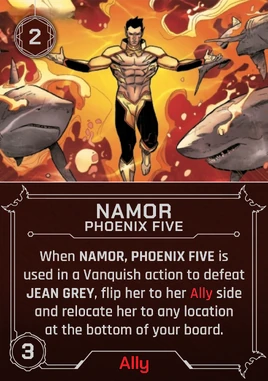 Namor, Phoenix Five | Disney Villainous Homebrew Wiki | Fandom