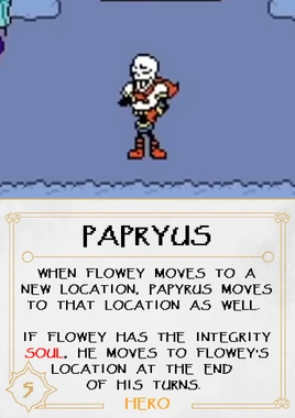 Papyrus (Flowey) | Disney Villainous Homebrew Wiki | Fandom