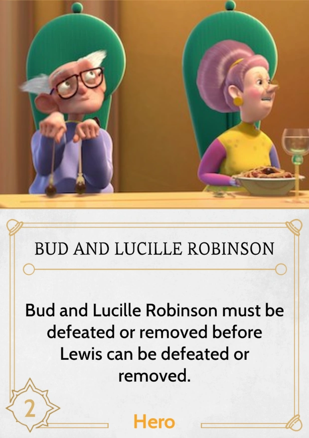 Bud and Lucille Robinson | Disney Villainous Homebrew Wiki | Fandom