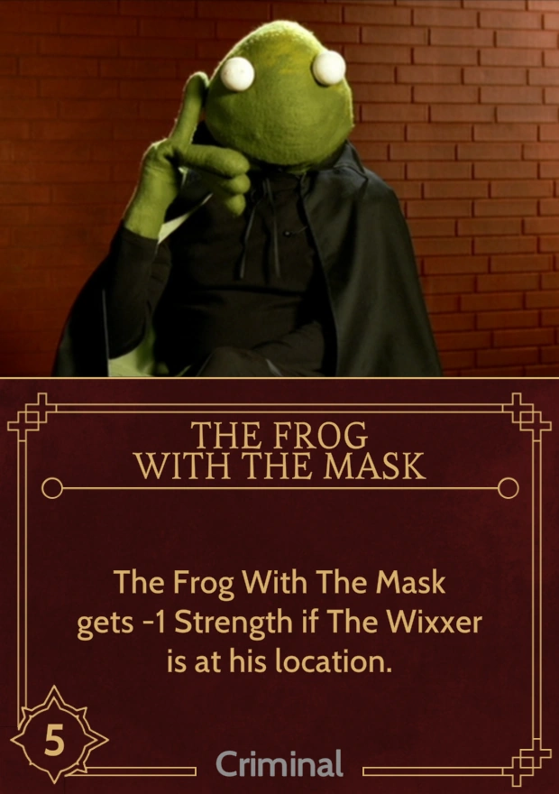 The Frog With The Mask | Disney Villainous Homebrew Wiki | Fandom