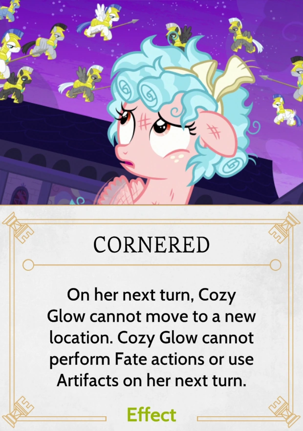 Cornered (Cozy Glow) | Disney Villainous Homebrew Wiki | Fandom