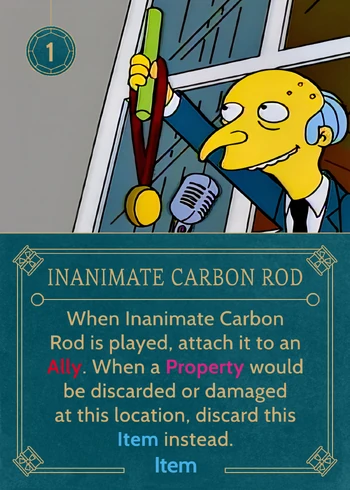 Inanimate Carbon Rod | Disney Villainous Homebrew Wiki | Fandom