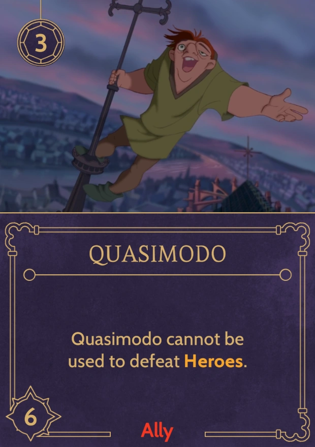 Quasimodo (Judge Frollo by FailureFactory) | Disney Villainous Homebrew Wiki | Fandom