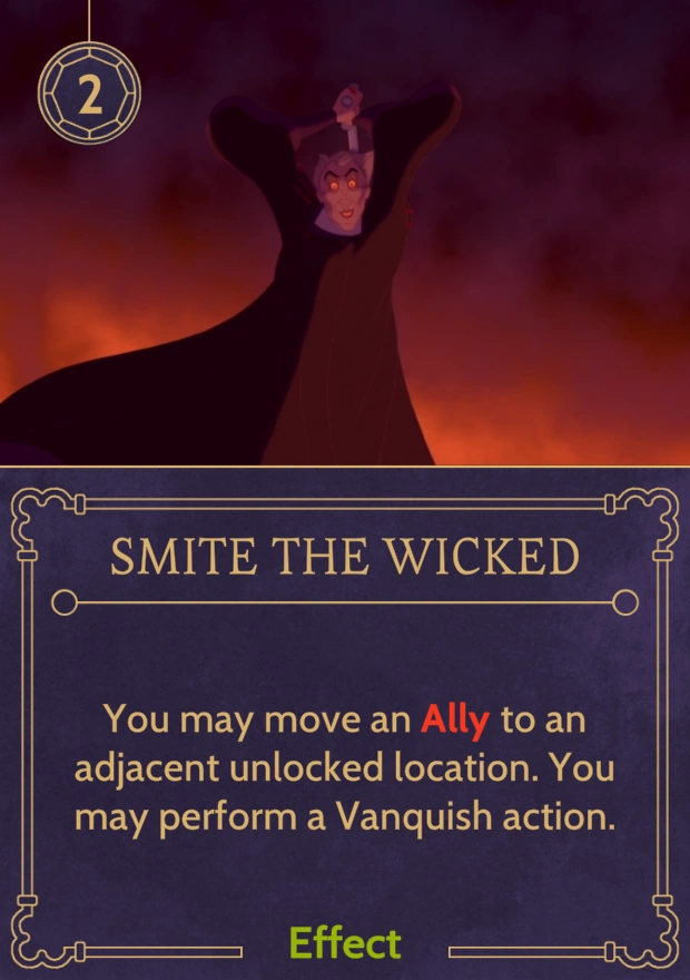 Smite The Wicked (Judge Frollo by FailureFactory) | Disney Villainous Homebrew Wiki | Fandom