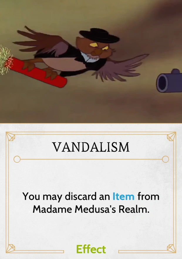 Vandalism | Disney Villainous Homebrew Wiki | Fandom