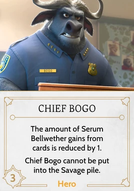 Chief Bogo | Disney Villainous Homebrew Wiki | Fandom