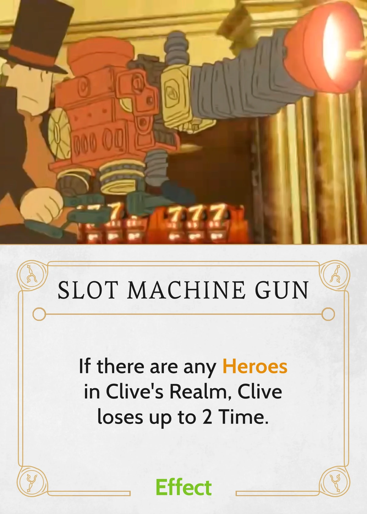 Slot Machine Gun | Disney Villainous Homebrew Wiki | Fandom