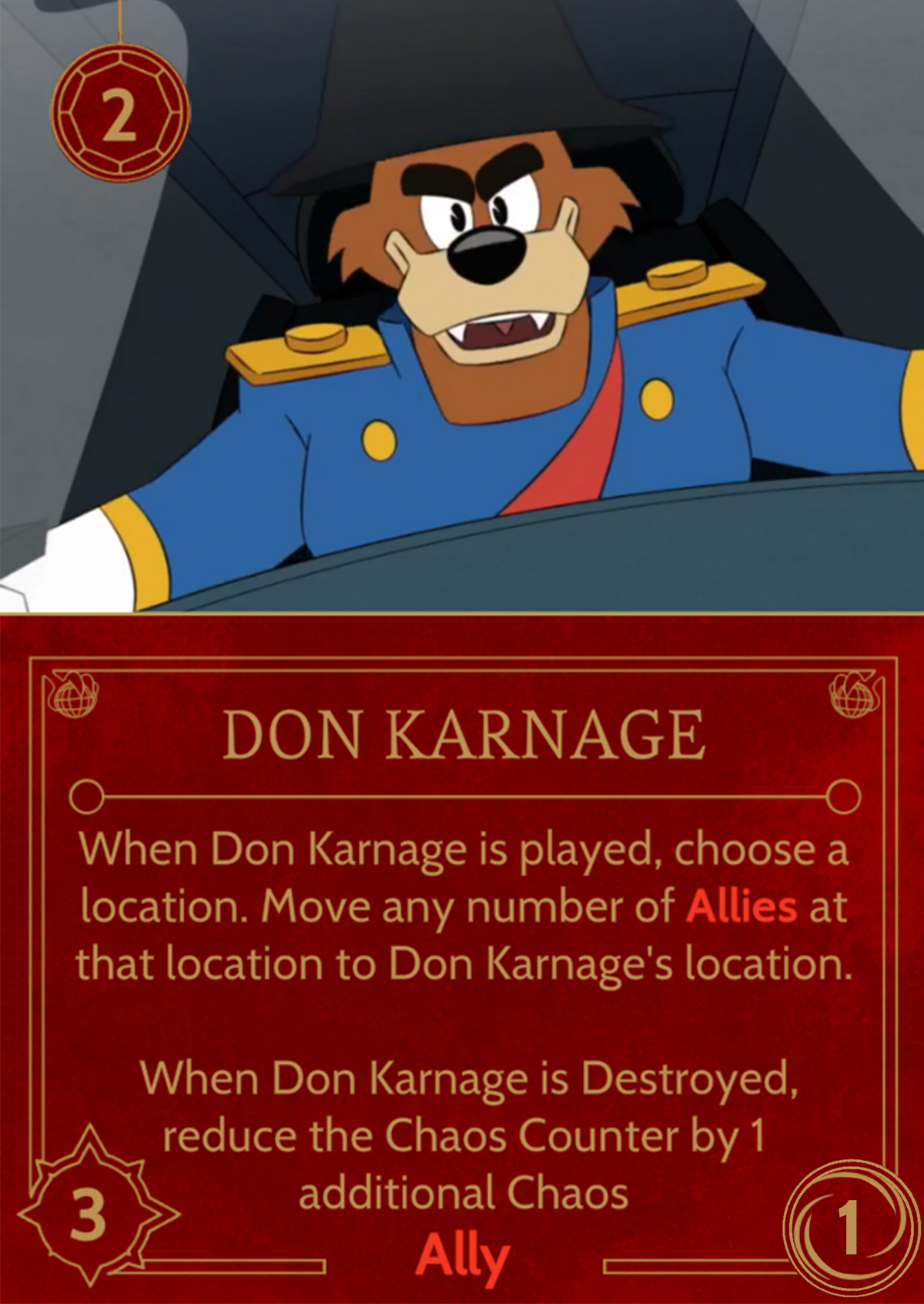 Don Karnage | Disney Villainous Homebrew Wiki | Fandom
