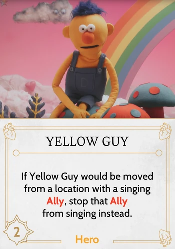 Yellow Guy | Disney Villainous Homebrew Wiki | Fandom