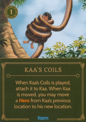 Kaa's Coils | Disney Villainous Wiki | Fandom
