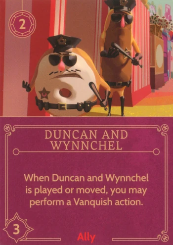 Duncan and Wynnchel | Disney Villainous Wiki | Fandom