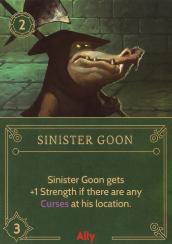 Sinister Goon | Disney Villainous Wiki | Fandom