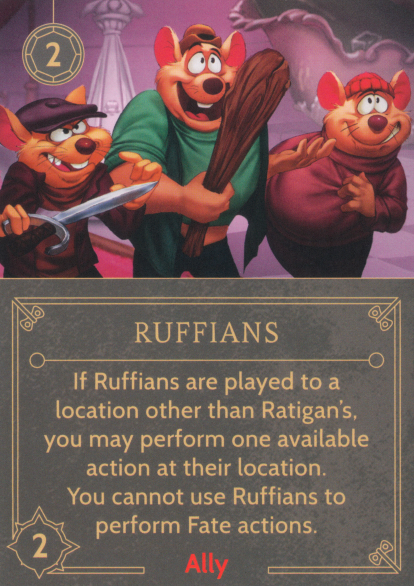 Disney Villains Ratigan