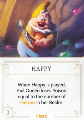 Happy | Disney Villainous Wiki | Fandom