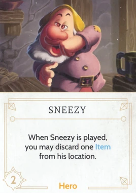 Sneezy | Disney Villainous Wiki | Fandom