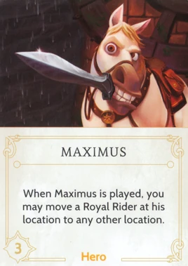 Maximus | Disney Villainous Wiki | Fandom