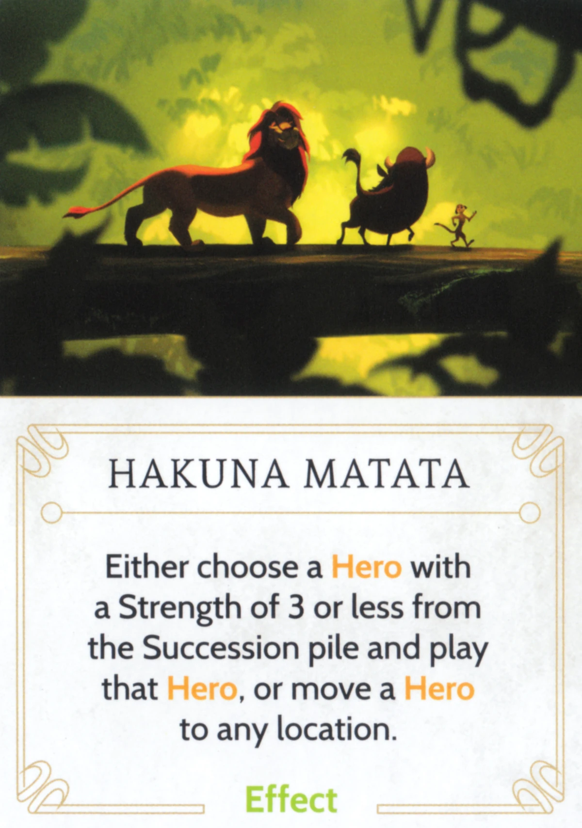 Hakuna Matata | Disney Villainous Wiki | Fandom
