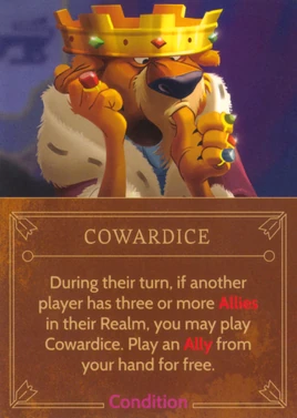 Cowardice | Disney Villainous Wiki | Fandom