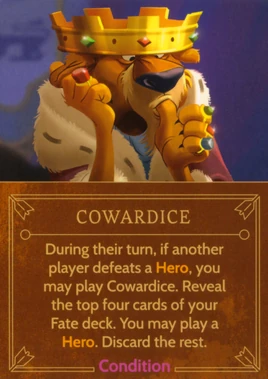 Cowardice/Introduction to Evil | Disney Villainous Wiki | Fandom