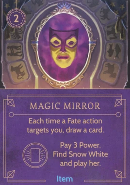 Magic Mirror (Evil Queen) | Disney Villainous Wiki | Fandom