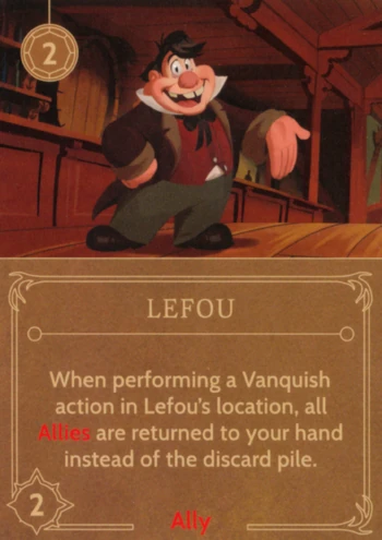 Lefou | Disney Villainous Wiki | Fandom