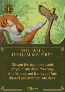 You Will Inform Me First | Disney Villainous Wiki | Fandom