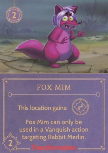Fox Mim | Disney Villainous Wiki | Fandom