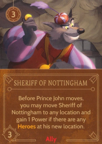 Sheriff of Nottingham | Disney Villainous Wiki | Fandom