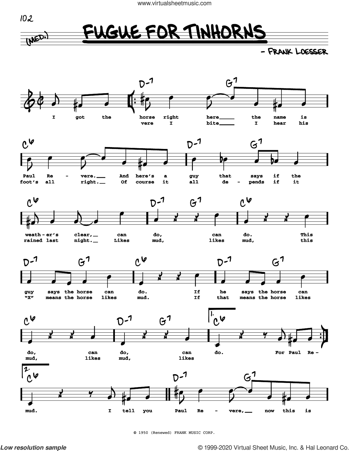 Fugue for Tinhorns | Disney Wiki | Fandom