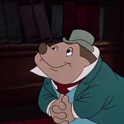 Disney Cartoon Mole With Glasses