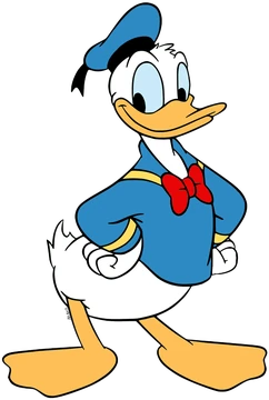 Pato Donald Bebe Para Colorear