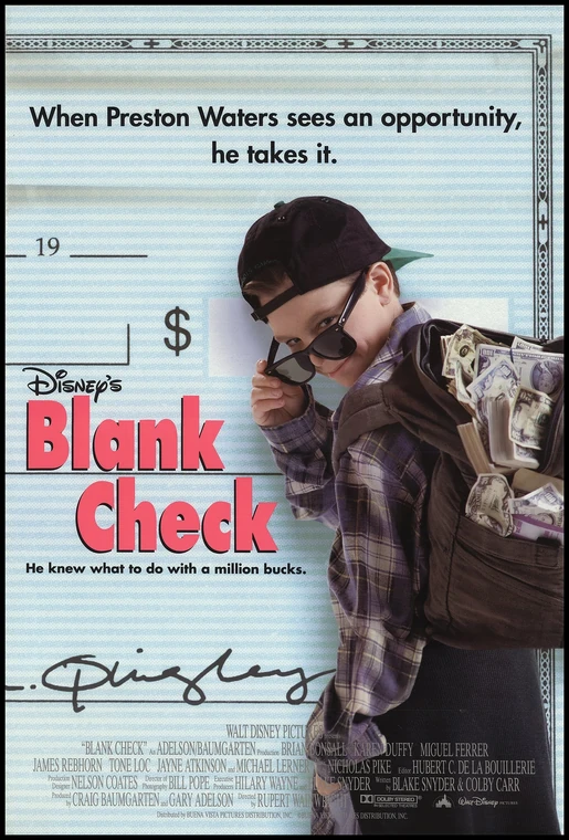 Blank Check | Disney Wiki | Fandom