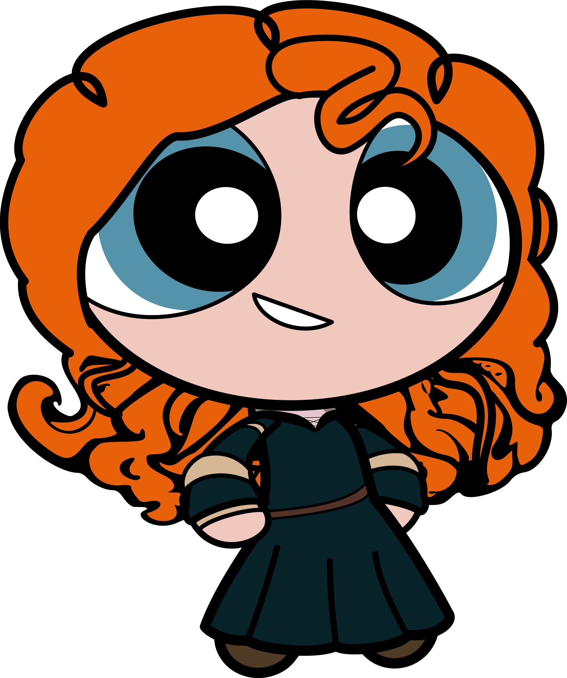 User blog:Elijaheld771396/Brave - Merida In PPG Style | Disney Wiki ...