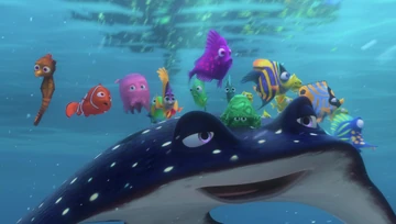 finding nemo ocean man