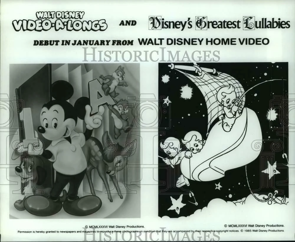 Walt Disney Video-A-Longs | Disney Wiki | Fandom