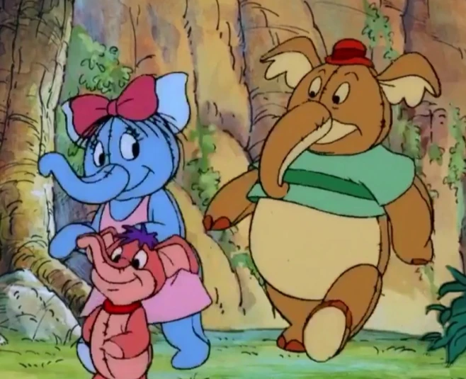 User blog:22Claire/Winnie The Pooh TV Show Heffalump Family Day 1988 ...