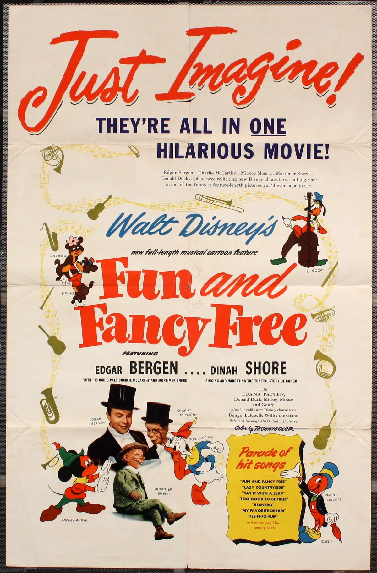 Fun And Fancy Free Poster