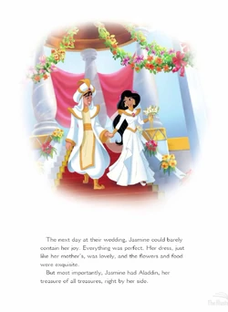 Princess Jasmine And Aladdin Wedding