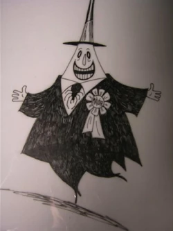The Nightmare Before Christmas Mayor Drawing