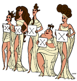 7 Muses Clipart